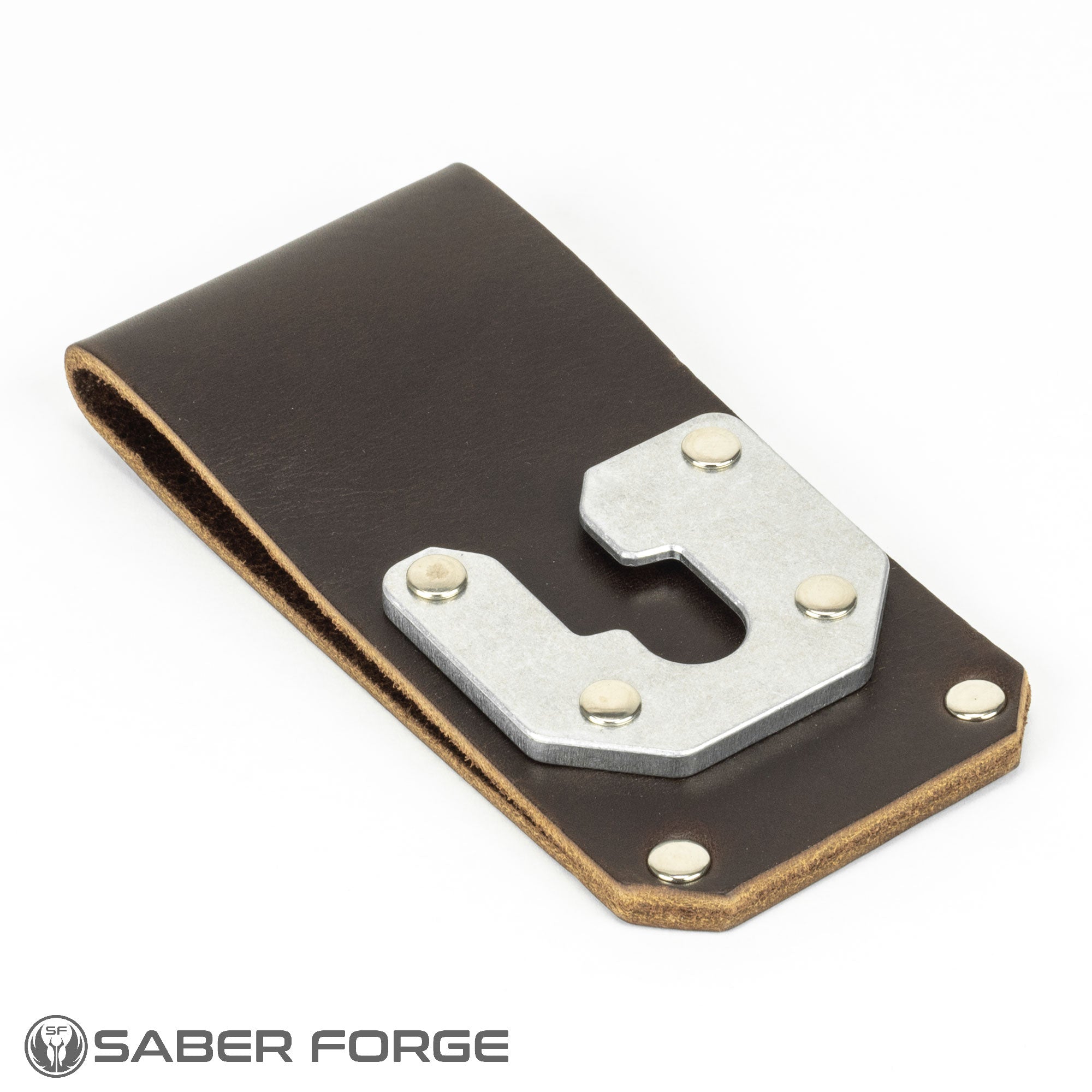 Leather Saber Double Belt Clip – SaberForge