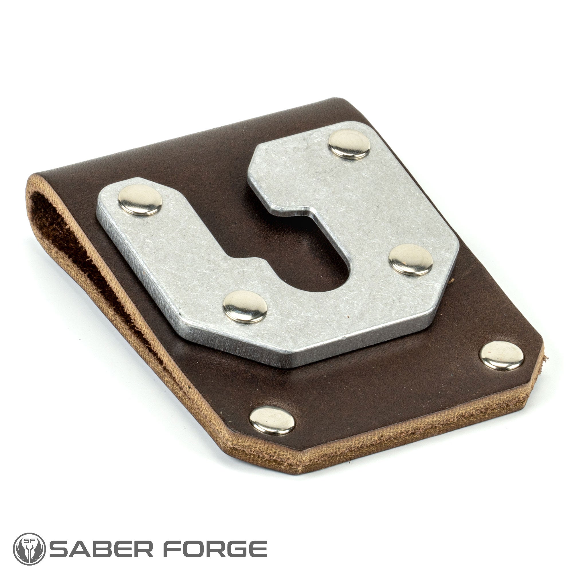 Leather Saber Belt Clip – SaberForge