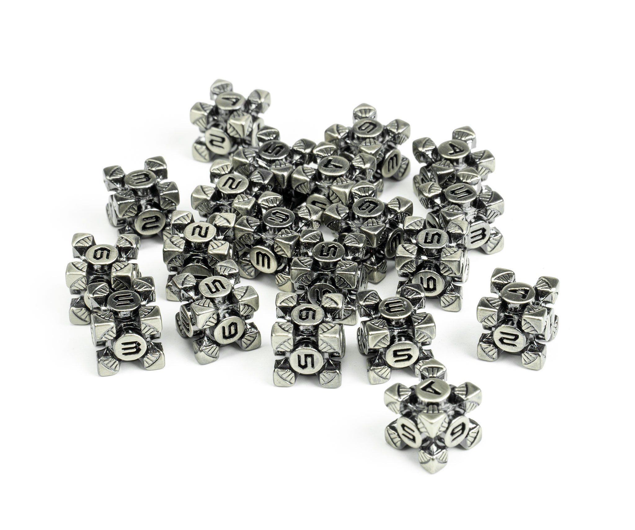 Arc Metal 12mm D6 Dice (10 Pack) – SaberForge